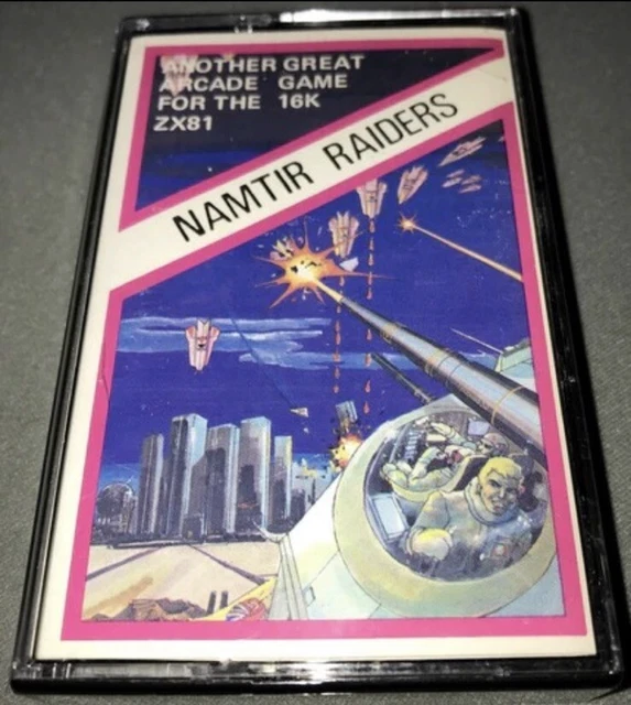NAMTIR RAIDERS - ARTIC COMPUTING, JON RITMAN, Sinclair ZX81 Cassette ...