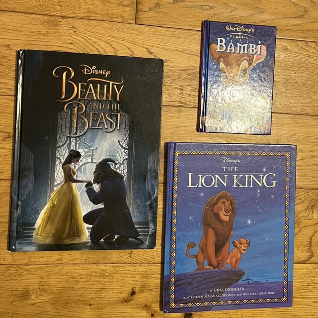 DISNEY BOOK BUNDLE - Beauty and the Beast/The Lion King/Bambi £0.99 ...