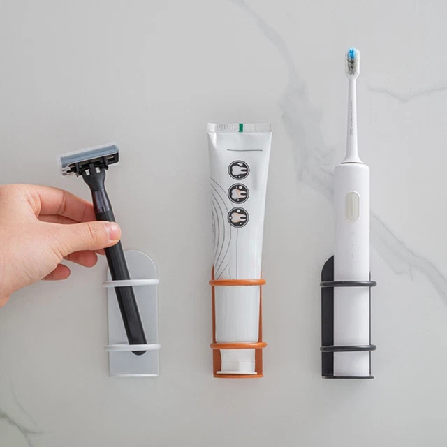 SAY GOODBYE TO Messy Countertops with this Black Iron Toothbrush Holder ...