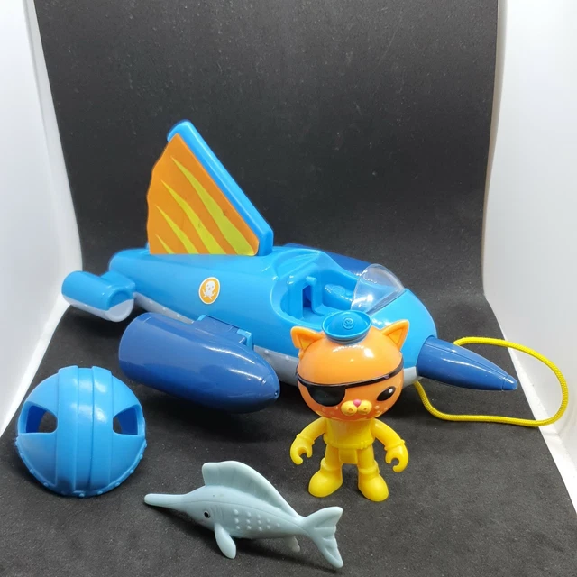 OCTONAUTS GUP-R & Kwazii Vehicle / Bath Toy/ Playset Fisher-Price 2013 ...