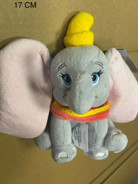 DISNEY STORE DUMBO Plush Stuffed Animal Flying Elephant 17cm £8.63 ...