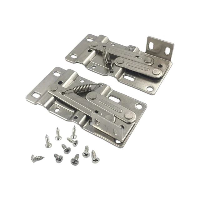 2 CHARNIÈRES DE porte rabattables, faciles à installer, pour porte d ...