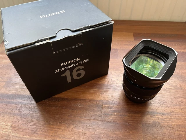 FUJI XF 16MM F1.4 R WR Fujifilm Prime Mirrorless Fujinon Lens Boxed ...