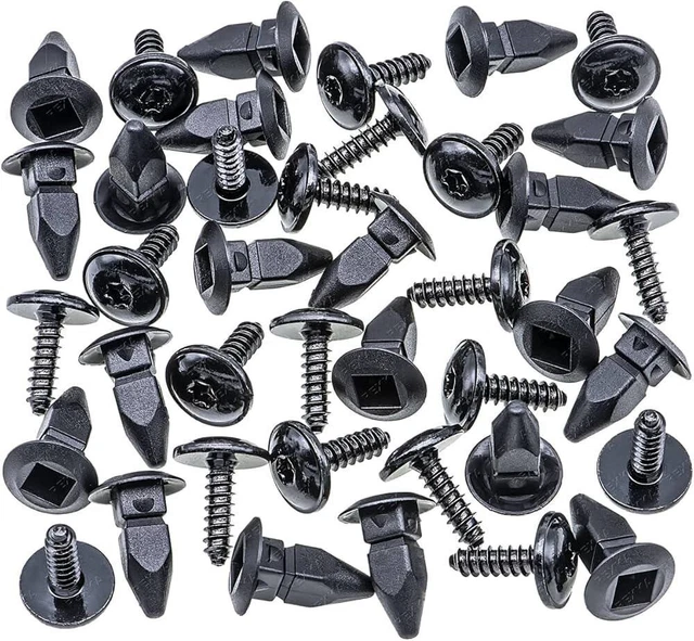 FIT AUDI 2020X Number Plate Screw Mounting Insert, Grommet- To fit an ...