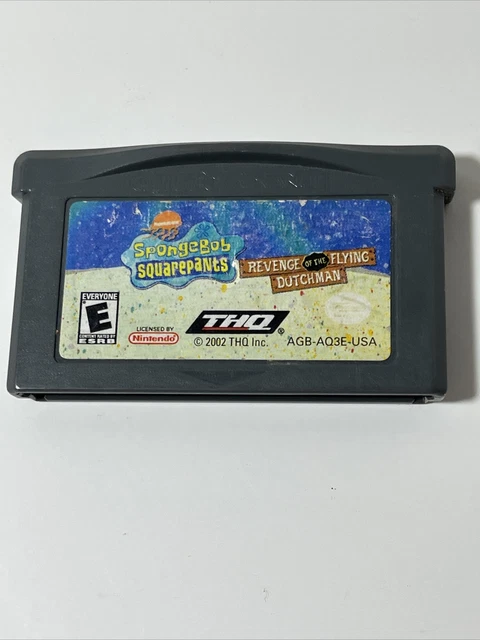 SPONGEBOB SQUAREPANTS REVENGE of the Flying Dutchman Gameboy Advance ...
