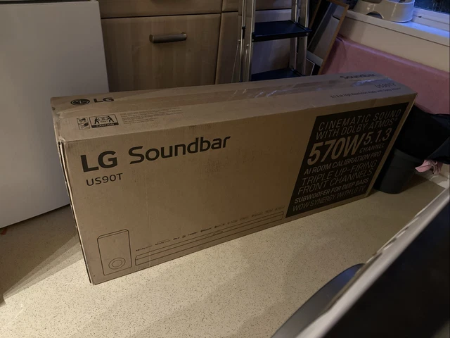 LG US90TY 5.1.3 Soundbar Wireless Subwoofer Dolby Atmos Brand New Boxed ...