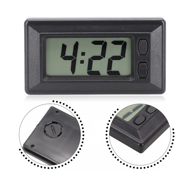 HORLOGE DE TABLEAU de bord cran num rique LCD voiture v hicule avec affic EUR 8,88 - PicClick FR