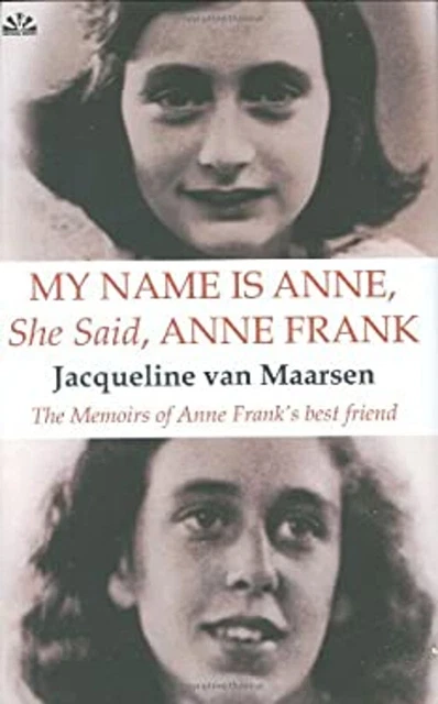 MON NOM EST Anne, A-T-Elle Dit, Anne Frank : Les Mémoires D'Anne Frank ...