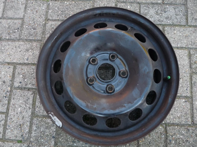 4 X ORIGINAL VW Golf 7 /Audi A3 8V /Skoda Octavia 5E-Stahlfelgen-6Jx16 ...