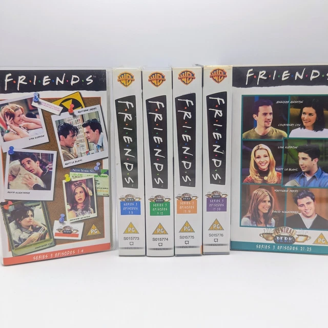 FRIENDS COMPLETE SEASON 3 VHS Set Collection Series Three £12.99 ...