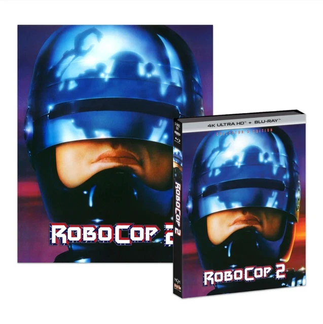 ROBOCOP 2 COLLECTORS Edition (4k UHD + Blu-Ray) + Poster *US Import ...
