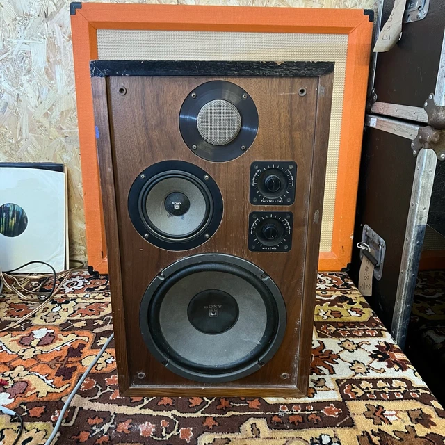 VINTAGE SONY SS-7200 Wooden Hifi Bookshelf Speaker £47.52 - PicClick UK