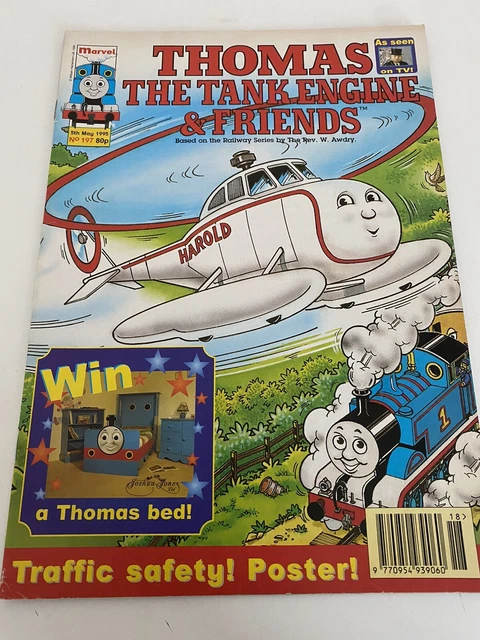 VINTAGE THOMAS THE Tank Engine & Friends Magazine 5th May 1995 Issue ...