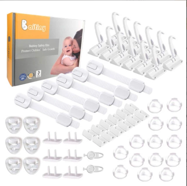 BRAND NEW -- Baitiny Baby Safety Kit, 58 Packs Baby Proofing Essentials ...