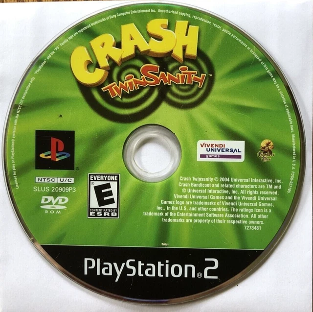 CRASH TWINSANITY- PS2 - Sony PlayStation 2 £17.72 - PicClick UK