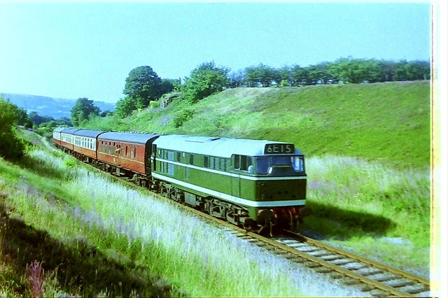 35MM RAILWAY COLOUR Negative Class 31 D5600 at Burrs ELR £1.95 ...