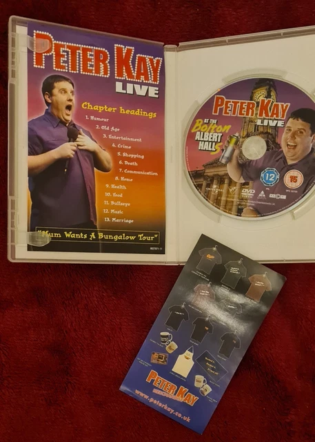 PETER KAY LIVE at the Bolton Albert Halls "Mum Wants A Bungalow Tour ...
