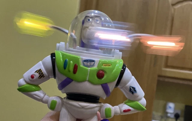 BUZZ LIGHTYEAR CHASER Lights Toy Story Figure Disney Pixar £9.95 ...