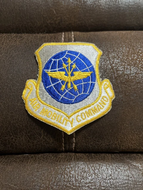 VINTAGE MILITARY AIRLIFT COMMAND Uniform Badge PATCH USAF Air Force £4. ...