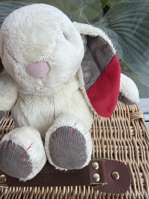 SAINSBURY’S TU PLAY Grow Bunny Rabbit Soft Toy Comforter 10" tall ...