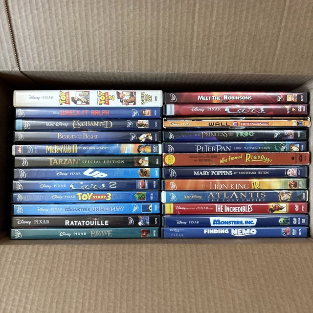 DISNEY PIXAR DVD Wholesale Lot Bundle - 25 Movies $61.87 - PicClick CA