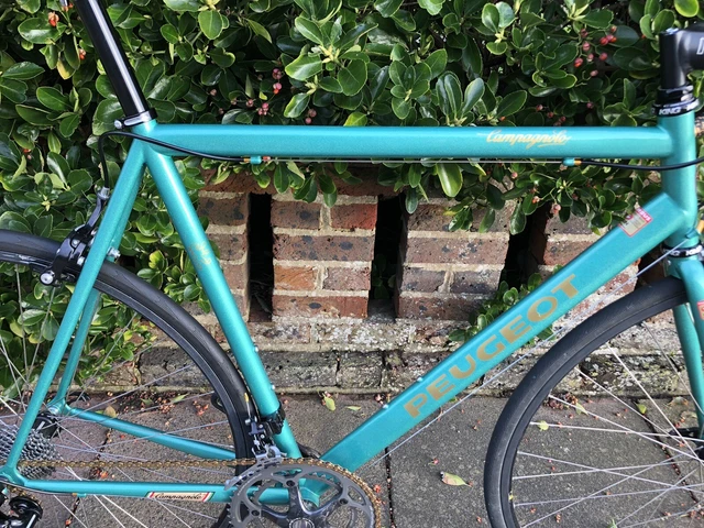 VINTAGE 1998 PEUGEOT Competition 7000 Columbus Brain Steel FRAME/FORK ...