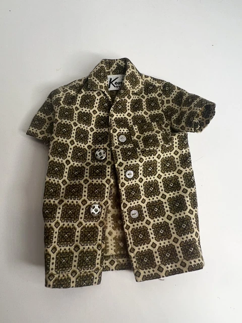 VINTAGE 1961 GENUINE Ken Fashion by Mattel Barbie's Boyfriend Print ...