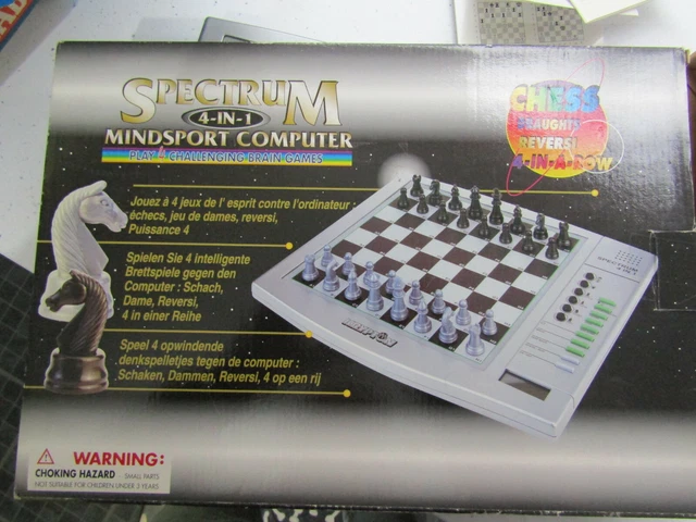 SYSTEMA SPECTRUM 4-IN-1 Mindsport Somputer Chess/Draughts/Reversi/4-In-A-Row £10.16 - PicClick UK