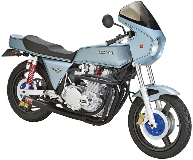 AOSHIMA BUNKA KYOZAISHA 1/12 The Bike Series No.44 Kawasaki KZT00D Z1-R 1977 Cus EUR 41,33 ...