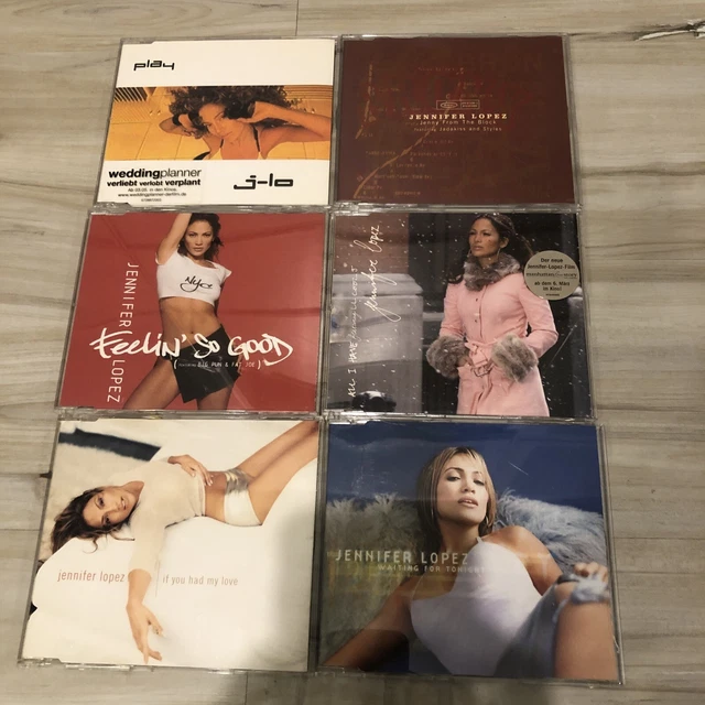 JENNIFER LOPEZ HUGE UK 🇬🇧 Import CD LOT Play Waiting For Tonight Jenny ...