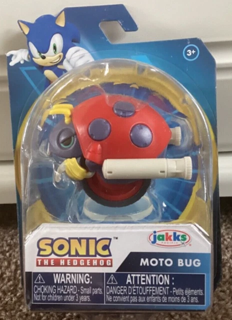 SONIC THE HEDGEHOG Moto Bug 2.5 Inch Figure Jakks New £11.99 - PicClick UK