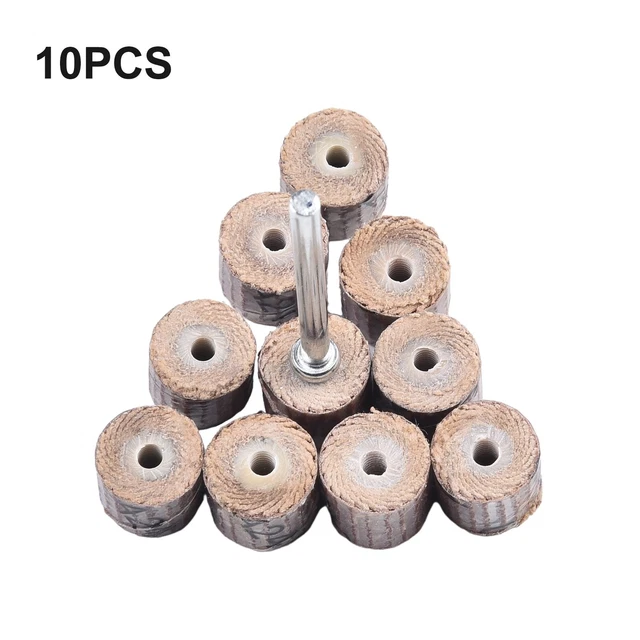 FLAP WHEEL WOODWORKING Grinding Polishing Tool W/mandrel 10*8*3mm ...