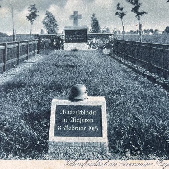 JOHANNISBURG OSTPREUSSEN FRIEDHOF Grenadier Regiment 4 Masuren Schlacht ...
