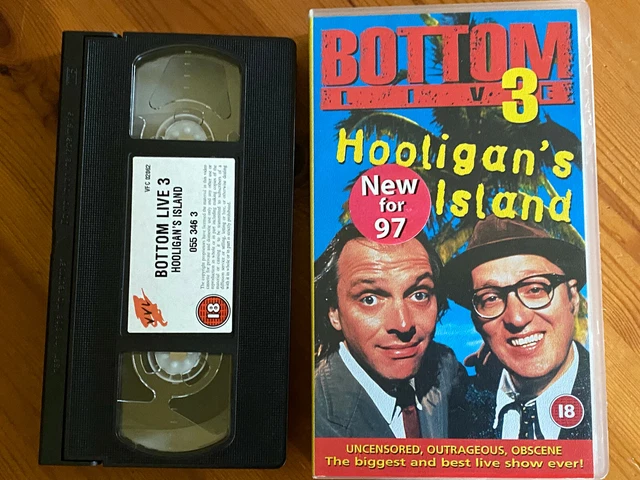 BOTTOM 3 - Hooligan's Island (VHS, 1997) £0.99 - PicClick UK