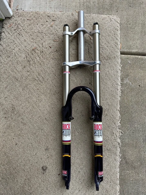 VINTAGE ROCK SHOX Judy XL Dual Crown MTB Fork $199.00 - PicClick