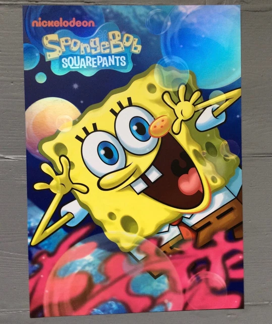 SPONGEBOB SQUAREPANTS A4 size promotional flyer would look great framed ...