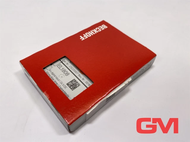 BECKHOFF 8-CHANNEL DIGITAL Input EL1808 EtherCAT Terminal EL 1808 ...