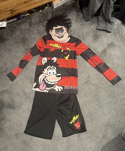 WORLD BOOK DAY Dennis The Menace Beano Costume 11-12 £6.00 - PicClick UK