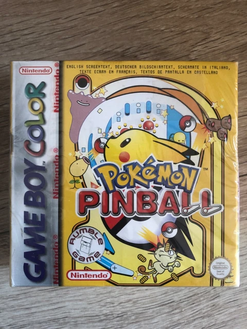 POKEMON PINBALL GAME boy color neuf scellé blister EUR 439,00 - PicClick FR