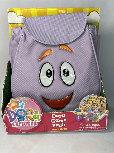 NEW NICK JR Dora The Explorer Game Pack With 8 Games Backpack £37.55 ...