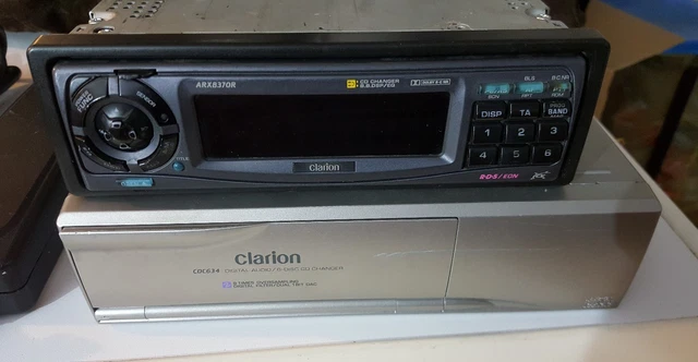 CLARION AUTORADIO ARX 8370 R mit 6fach CD-Wechsler CDC634 EUR 74,90 ...