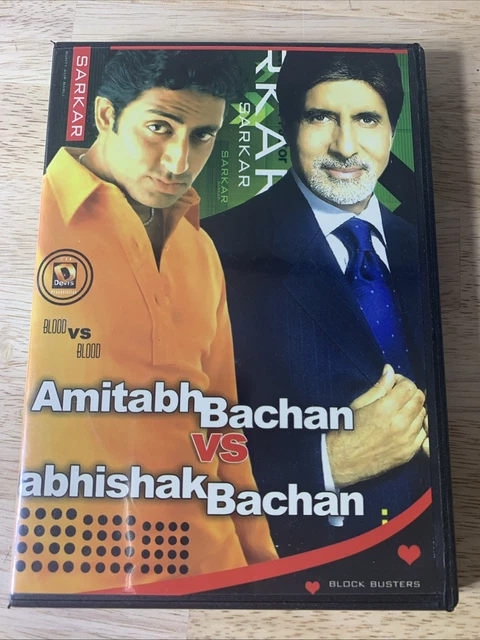 AMITABH BACHAN VS Abhishek Bachan DVD Songs BOLLYWOOD Indian Hindi DVD Songs $42.25 - PicClick CA