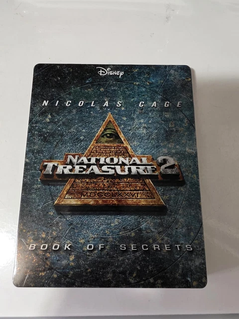 NATIONAL TREASURE 2: Book Of Secrets Zavvi Steelbook £59.88 - PicClick UK
