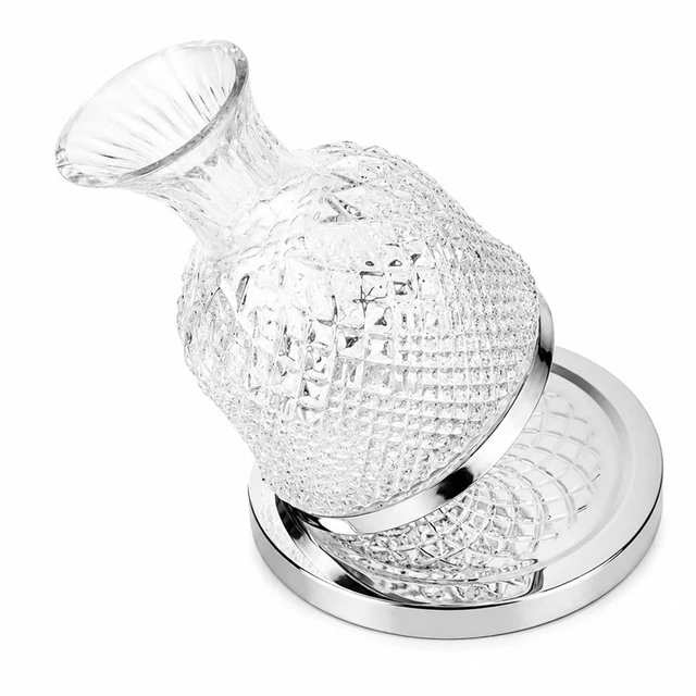 CARAFE À VIN Rouge 50oz/1500ml, Carafe à Vin en Verre Cristal Sans ...
