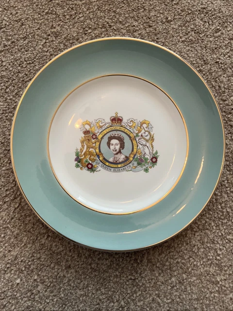 WEDGWOOD COMMEMORATIVE PLATE, 1952-1977 Queen Elizabeth II Silver Jubilee £6.86 - PicClick UK