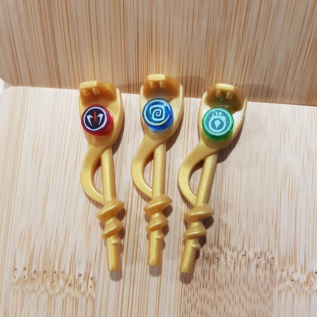 LEGO NINJAGO SERPENTINE Staff Weapon Bundle Rise Of The Snakes £12.95 ...