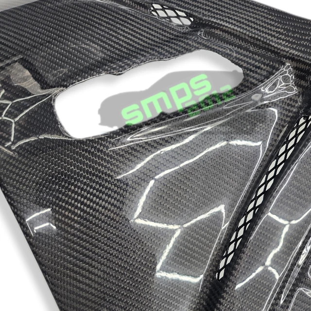 MINI F55, F56, F57 Véritable Carbone Fibre Avant FENDER, COOPER S Jcw ...