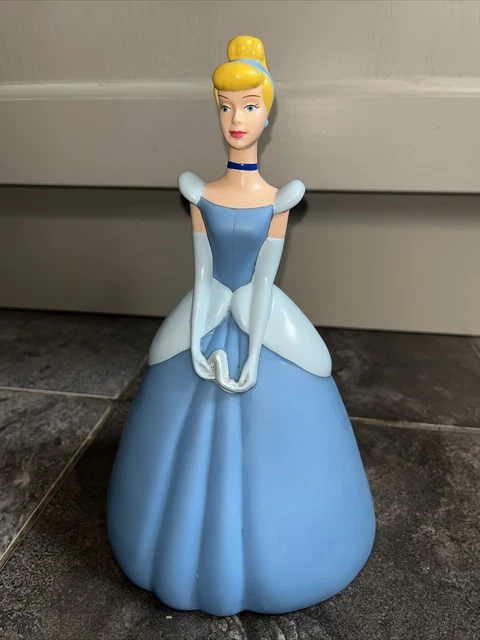 DISNEY PRINCESS CINDERELLA 10" Plastic Collectible Money Box Kids ...