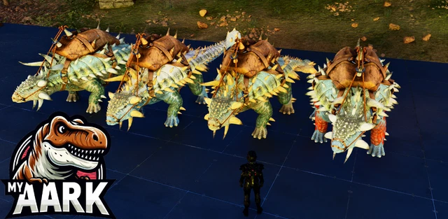 ARK SURVIVAL ASCENDED PvE Ankylo / Anky / 639 DMG / 657 DMG - Selle ...