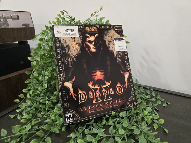DIABLO II 2 - Lord of Destruction Expansion - Big Box - PC CD-ROM $100. ...